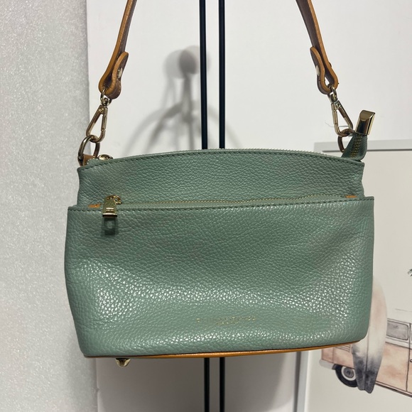Divina Firenze | Bags | Divina Firenze Made In Italy Green Leather ...